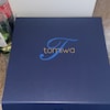 Extra Large Navy Blue Gift Box With Ribbon Large Navy Gift Box Big Gift ...