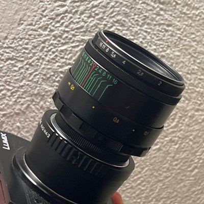 ANAMORPHIC Helios 44M 2/58mm Cine Mod Lens Canon EF Mount - Etsy
