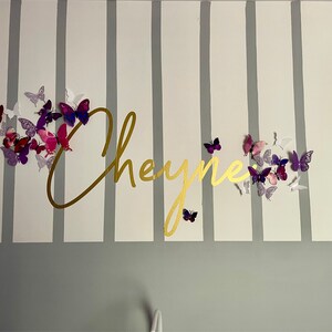 Personalized Name Wall Decal Custom Wall Sticker Kids Name - Etsy