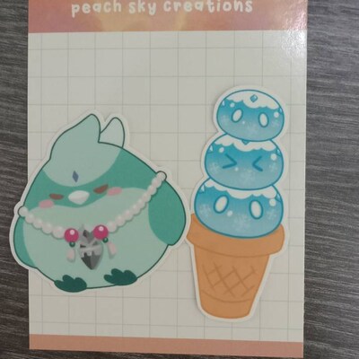 Heart Cake Sticker, Fancy Heart Cake Sticker, Valentines Day Sticker ...