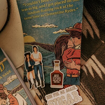 Red Zone Rivals Sticker Pack Kandi Steiner - Etsy