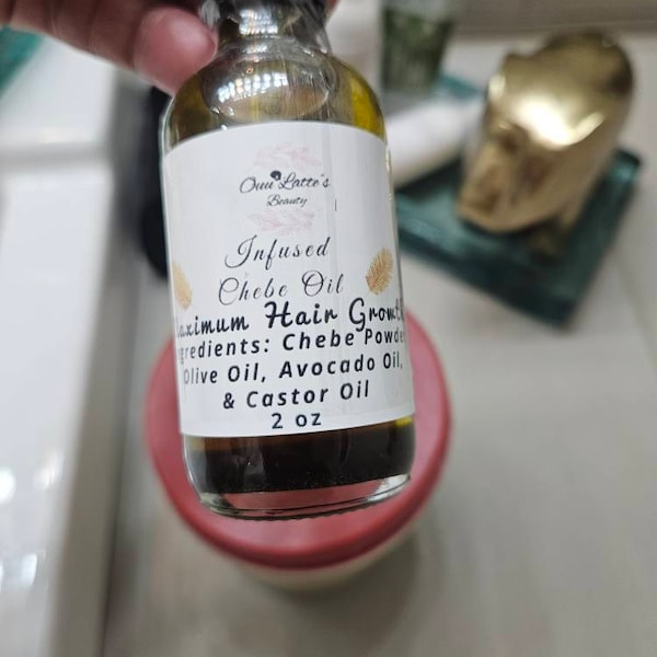 Infused Chebe Oil for Maximum Hair Growth - Etsy