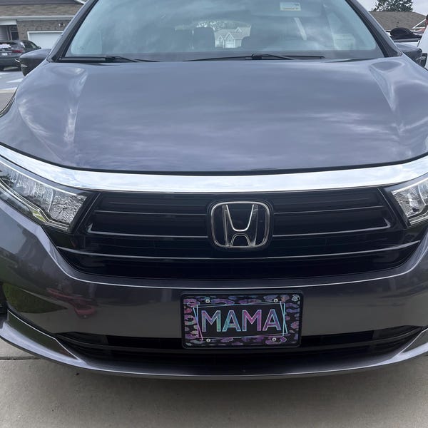 Mama License Plate, Front License Plate, Leopard License Plate, Mother ...