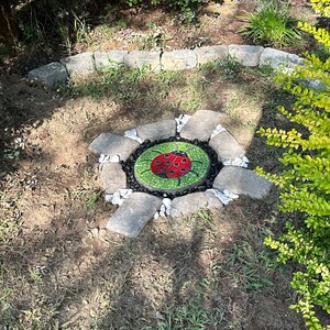 12 Ladybug Mosaic Garden Stepping Stone - Etsy