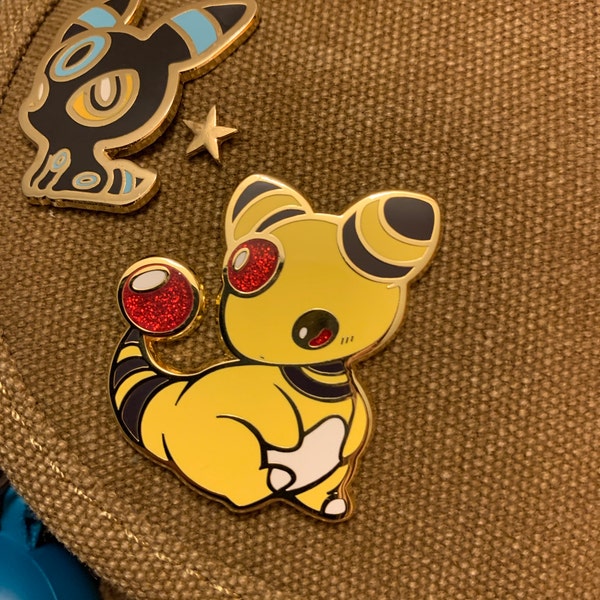 Ampharos Enamel Pin - Etsy