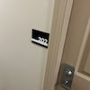 Custom Apartment Number Room Signs - Personalized Hotel Rooms Numbers ...