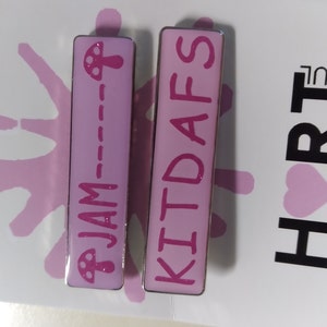 Personalised Design Your Rectangle Enamel Pin Customised Pin Badge ...