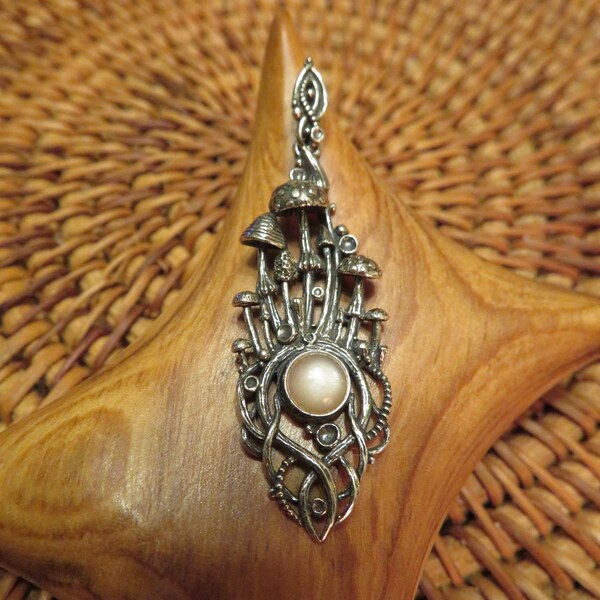 Magical Key - Serpentine Pendant, Hand Sculpted ONE OF A KIND, Bronze ...