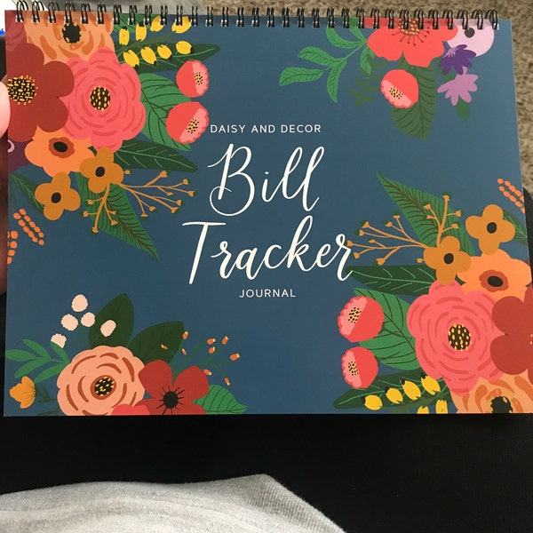 Planner Undated Bill Tracker Journal Organizer Budget Book Payments ...