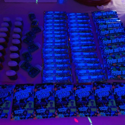 Glow Airheads-glow Candy Labels-glow Birthday Favors-glow Birthday ...