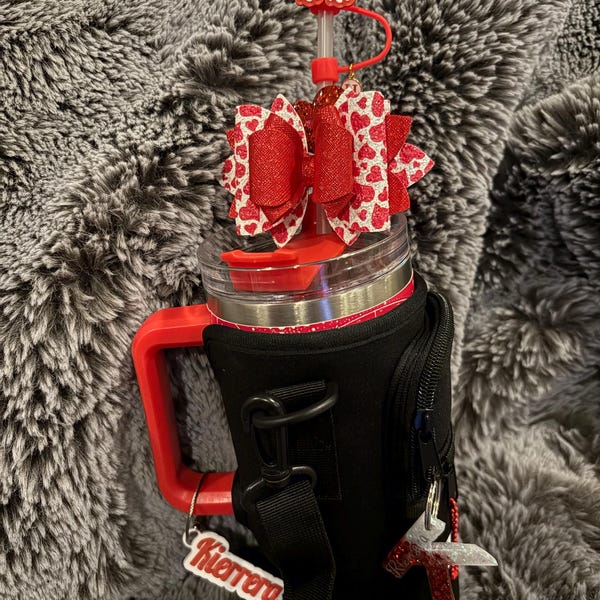 3D Printed Name Straw Topper,personalized Straw Cap With Letters Charms ...