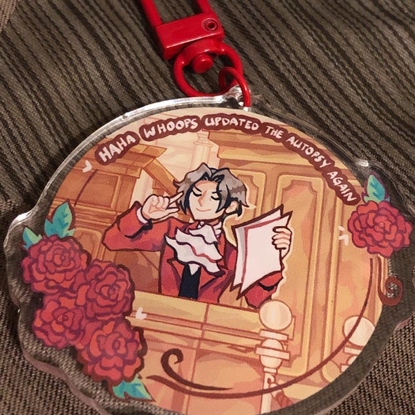 Ace Attorney Trucy Wright Poster Phoenix Wright Apollo Justice - Etsy