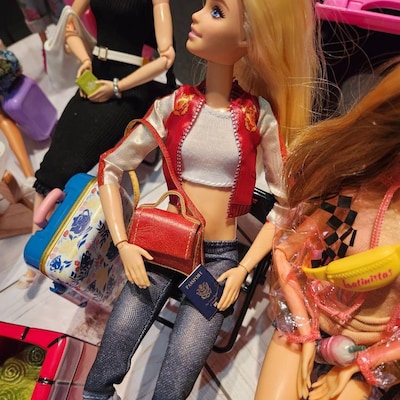 1:6 Scale Miniature Doll ID Cards Credit Cards Doll Passports Doll Gift ...