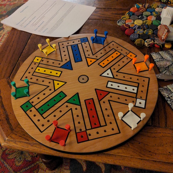 Aggravation Game Board / Aggravation Game - Etsy