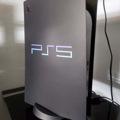 Retro PS5 Playstation 2 Logo Sticker, PS2 Logo Vinyl Decal Sticker for ...