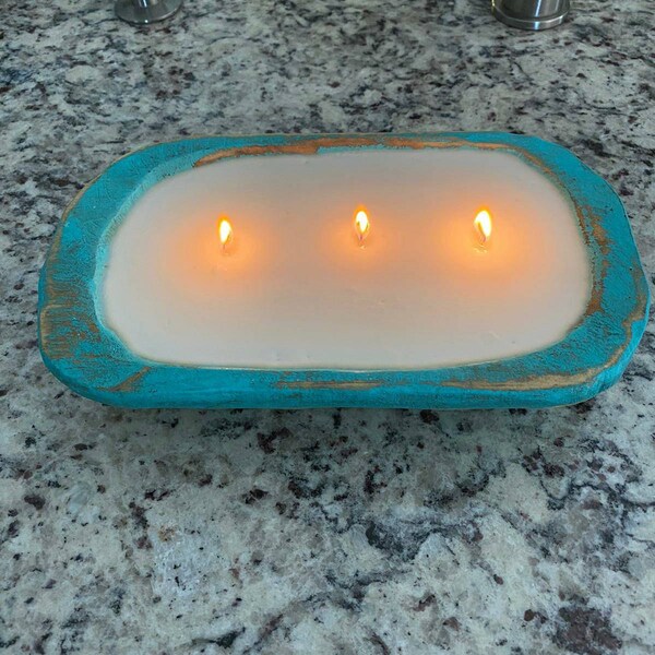 Fire Pit Dough Bowl Candle ~ Beautiful - Etsy