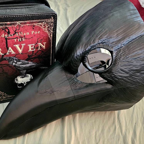 Crow Mask V2 .STL Files for 3D Printing - Etsy