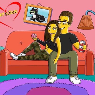 Turn Your Friends Into Yellow Cartoon Characters Custom - Etsy