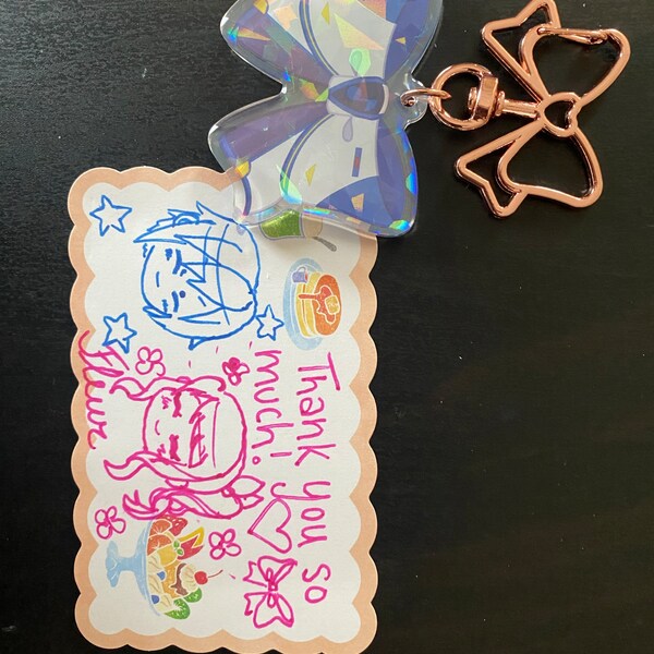 PREORDER Wonderlands X Showtime Acrylic Ribbon Charms - Etsy