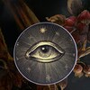 Golden Eye Vinyl Sticker All Seeing Eye Vinyl Sticker Celestial Sticker ...