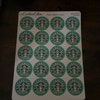 CL-0073 // CLEAR Starbucks Planner Stickers Green, Transparent Stickers ...