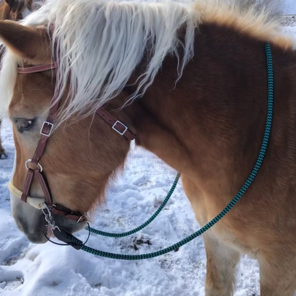 Custom Loop Yacht Rope Reins With Snaps, Yacht Rope Reins, Custom Reins ...