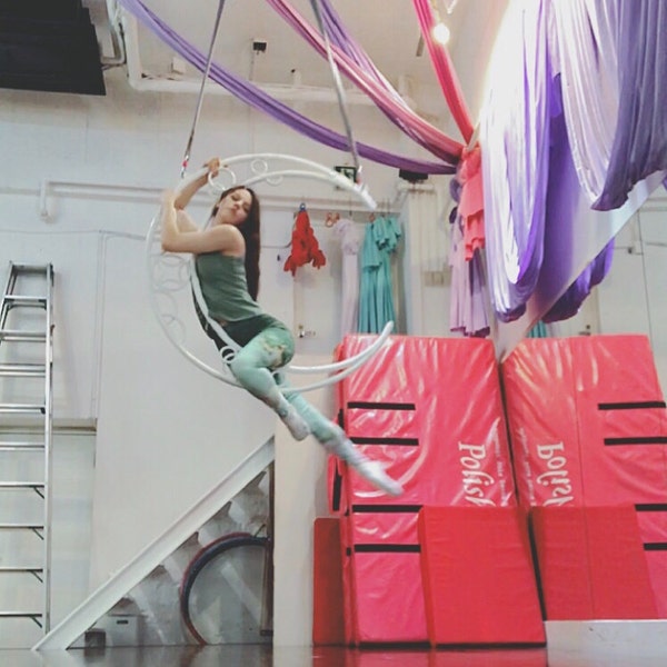 Aerial Hoop, Moon Lyra Stainless Steel - Etsy Canada