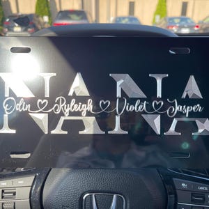 Engraved US USA We the People 1776 Patriotic Gift License Plate Car Tag ...