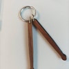 Personalized Drumstick Keychain Walnut / Personalized Drum Keychain ...