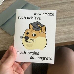 Funny Graduation Card for New College Graduate University - Etsy