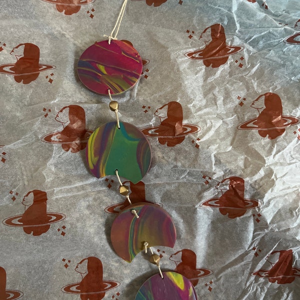 54 Anti-valentines Day Multi-strand Wall Hanging Love Hate Wall Decor ...