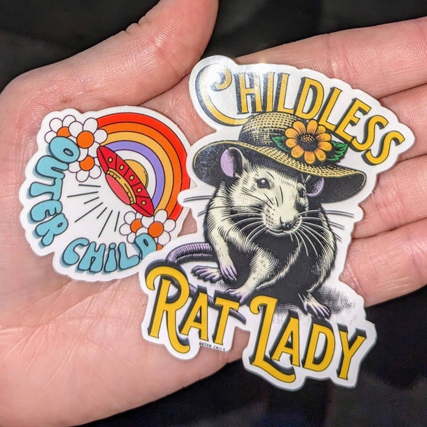 Charmed, I'm Sure Necklace Vinyl Sticker Funny Stickers Unhinged for ...