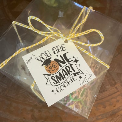 Printable You Are One Smart Cookie Graduation Tags, Graduation Cookie ...