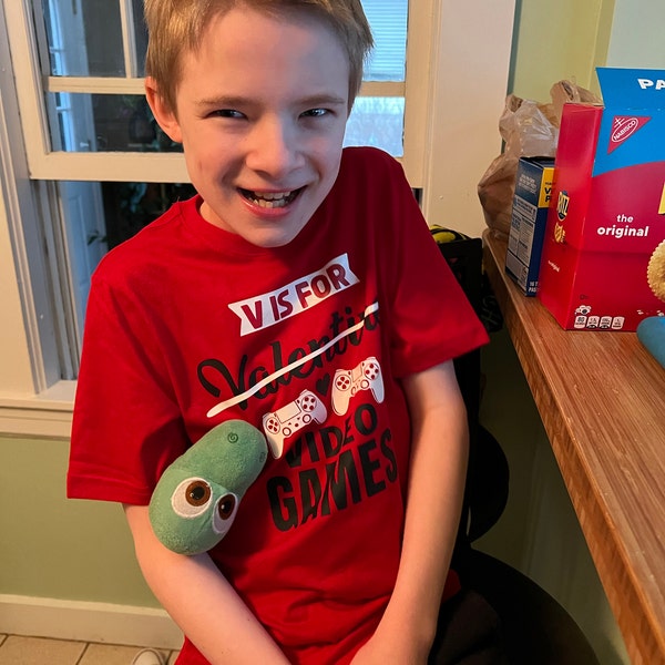 V is for Video Games Svg, V is for Valentine Svg, Kids Valentine ...