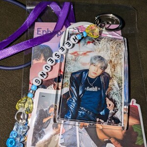 Enhypen Inspired Double Sided Bias Keychains, Happy Birthday Keychains ...