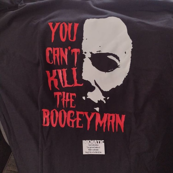 The Boogeyman - Classic Horror Tribute S/S Cotton Mens/womens T-shirt ...