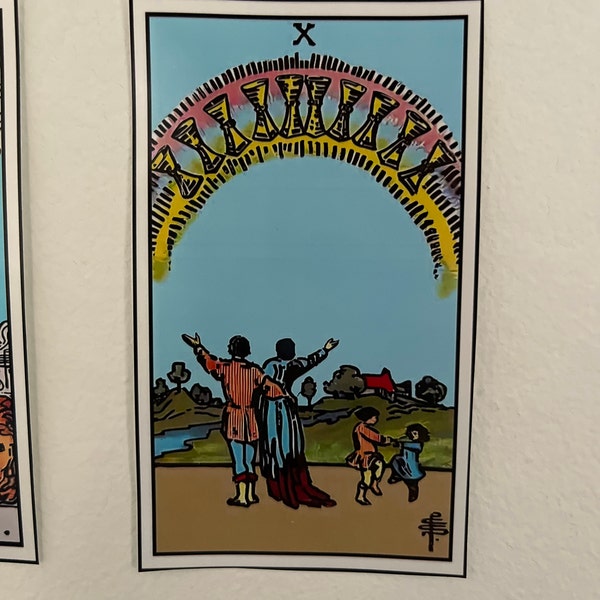 Restored Rider Waite Smith Tarot Deck Printable • Vintage 1909 Tarot ...