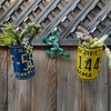 License Plate Planter, Random State, Handmade From Vintage American ...