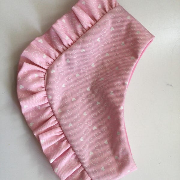 PDF Pattern and DIY Tutorial How to Sew a Dog Girl Bandana With Ruffle ...