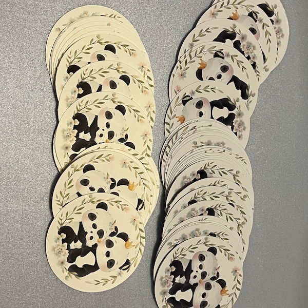 Cute Little Panda Poses Clipart With Watercolor Illustration - Etsy