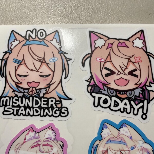 Hololive Goth Fauna and Mumei Print 11x17" - Etsy