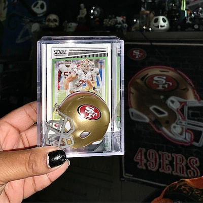Kansas City Chiefs Players Mini Helmet Shadowbox W/ Football Card - Etsy