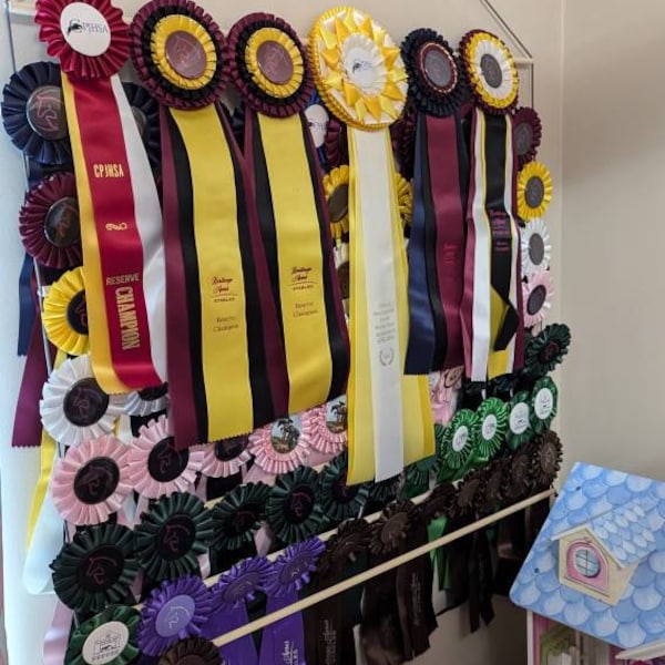 Dog Show Ribbon Holder Dog Show Award Rack Dog Show Ribbon Holder Dog ...