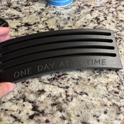 AA Coin Holder Display, One Day at a Time, Gift for Recovering ...