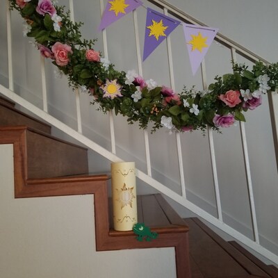 Tangled Flag Banner Custom Cut Customizable Sizes and - Etsy