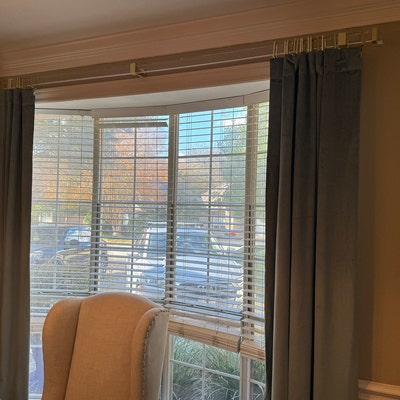 Clear Plexiglass Curtain Rods, Gold Curtain Rods, Acrylic Curtain Rods ...