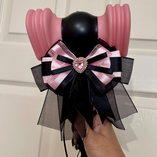 Light Stick Ribbon Bow, Handmade Ribbon Bow, Light Stick Accessory, Bow ...