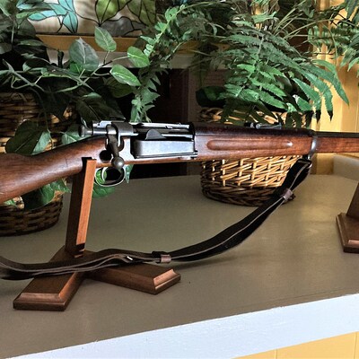 Lever Rifle Display Stand, Gun Storage, Made From Zebrawood - Etsy