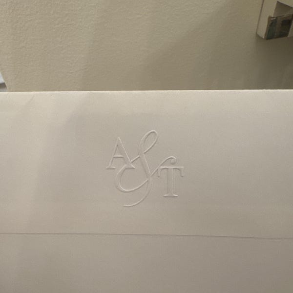 Custom Wedding Embosser for Invitations | Monogram Embosser | 40 ...