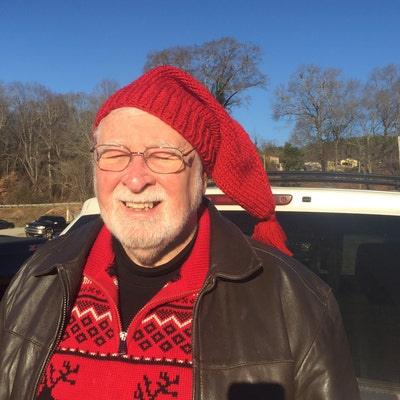 Pure Wool Voyageur Hand-knitted Cap Liberty Cap Coureur Des Bois Toque ...